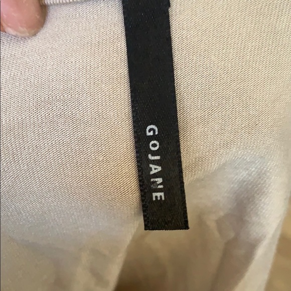 GoJane | Tops | Tan Leotard With Low Back | Poshmark